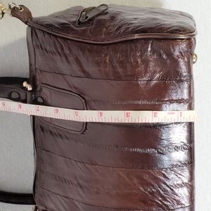 Bags | Genuine Eel Skin Handbag | Poshmark